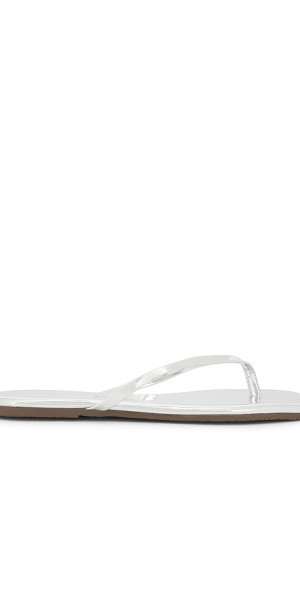 TKEES - Lily Square Toe Mirror Flip Flop
