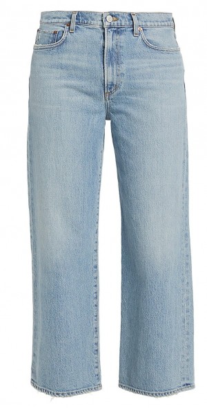Agolde - Women's Harper Mid-Rise Relaxed Crop Jeans