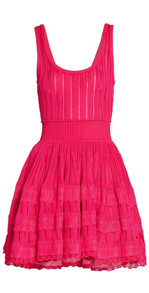 Alaïa - Women's Pleated Crinoline Minidress
