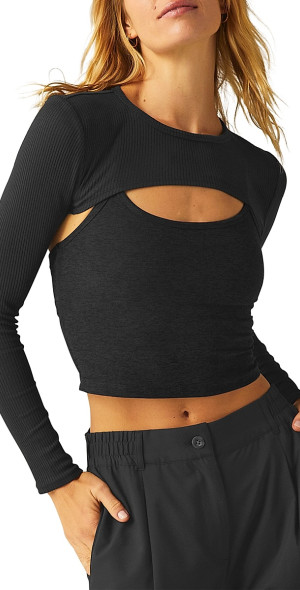 Beyond Yoga - Women's Formation Shrug