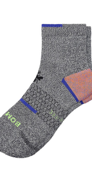 Bombas - Women's Marled Colorblocked Quarter Socks