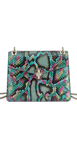 BVLGARI - Women's Serpenti Forever Python Bag