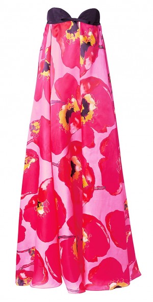 Carolina Herrera - Women's Sweetheart Silk Trapeze Gown