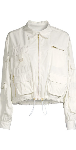 Cynthia Rowley - Women's Shell Crop Cargo Jacket