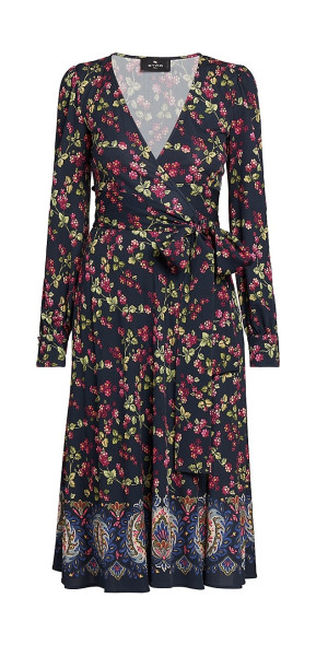 Etro - Women's Berry Wrap Midi-Dress