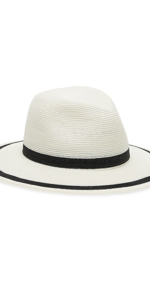 Eugenia Kim - Women's Courtney Packable Striped Fedora