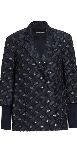 Fabiana Filippi - Women's Double-Breasted Jacquard Blazer