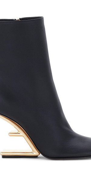 Fendi - Women's First Leather Wedge Booties