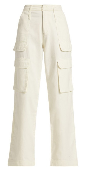 Frame - Women's Relaxed Straight-Leg Cargo Pants