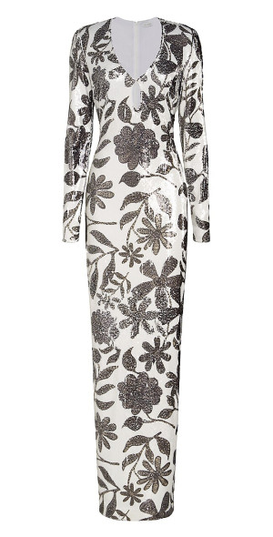 Halston - Women's Haru Daisy Sequin Gown