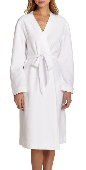HANRO - Women's Cotton Pique Robe