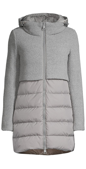 Herno - Women's Curly Knit Puffer Jacket