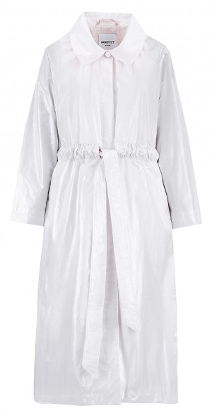 Jane Post - Women's Belted Slicker Coat