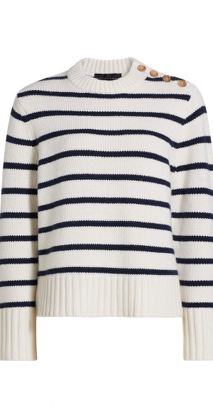 Jenni Kayne - Women's Grace Striped Cashmere Sweater