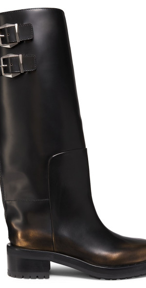 Jimmy Choo - Women's Brooklyn Leather Knee-High Boots