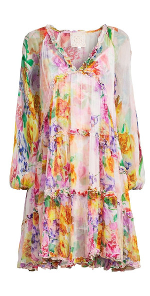 Johnny Was - Women's Fionna Floral Silk Minidress