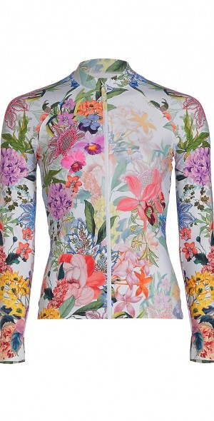 Johnny Was - Women's Neon Jungle Rashguard