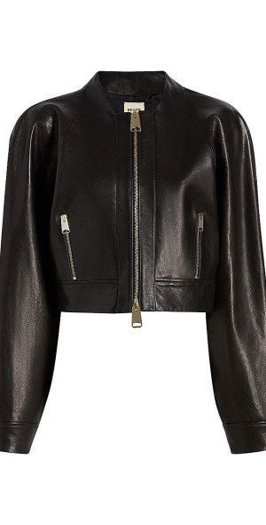 Khaite - Women's Gracell Leather Jacket