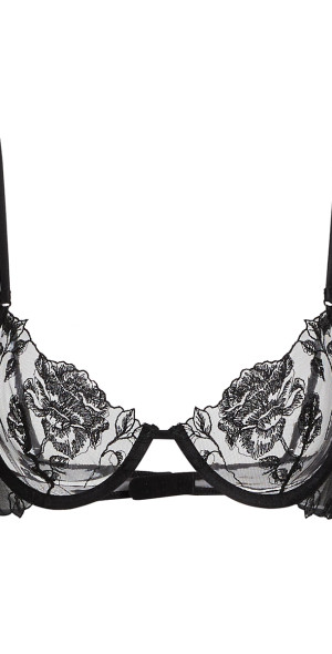 Kiki de Montparnasse - Women's Dominique Lace Demi Bra