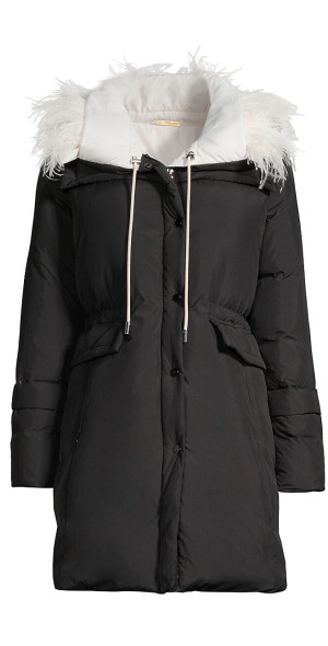 Kobi Halperin - Women's Hayden Hooded Feather-Embellished Coat