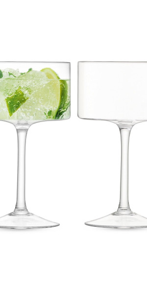 LSA - Otis Champagne & Cocktail Glass 2-Piece Set