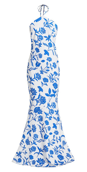 Mestiza New York - Women's Maria Floral Halterneck Gown