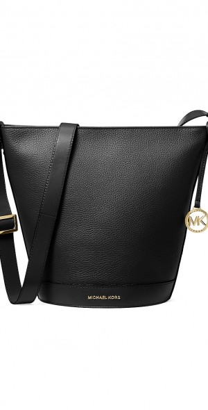 MICHAEL Michael Kors - Women's Townsend Medium Leather Bucket Messenger Bag