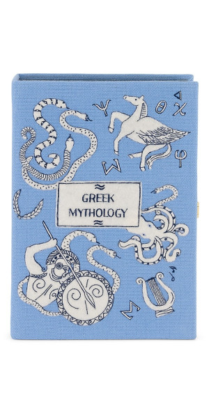 Olympia Le Tan - Women's Greek Mythology Embroidered Book Clutch