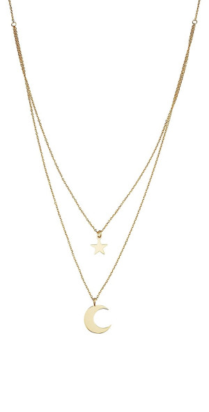Oradina - Women's 14K Yellow Solid Gold Jana Layered Necklace