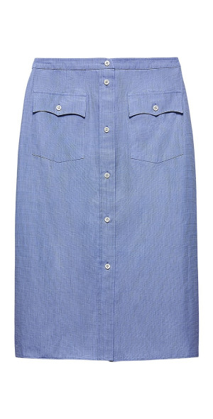 Prada - Women's Fil-a-Fil Skirt