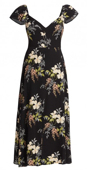 Reformation - Women's Baxley Floral Midi-Dress