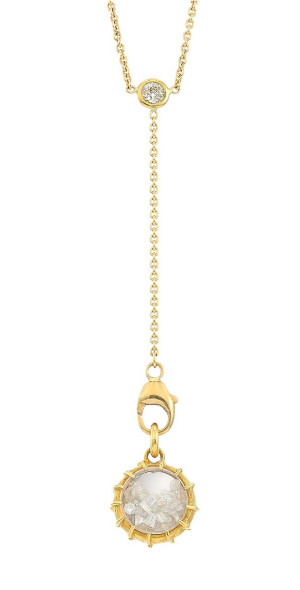 Renee Lewis - Women's 18K Yellow Gold & Diamonds Shake Y-Necklace
