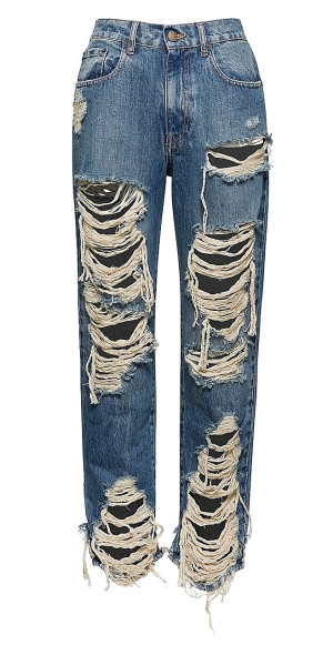 Retrofête - Women's Super Distressed Maggie Jeans
