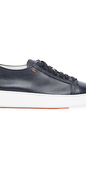 Santoni - Women's Anginal Leather Low-Top Sneakers