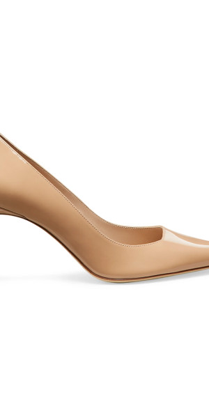 Stuart Weitzman - Women's Suart Power 75MM Patent Leather Pumps
