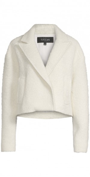 Toccin - Women's Cora Wool-Blend Boxy Jacket