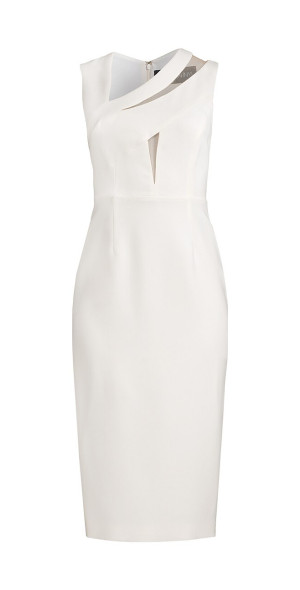 Toccin - Women's Lola Illusion Slash Cocktail Dress