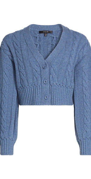 Toccin - Women's Lucie Cable-Knit Crop Cardigan