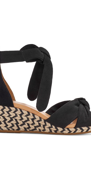 UGG - Women's Yarrow Suede Espadrille Wedge Sandals