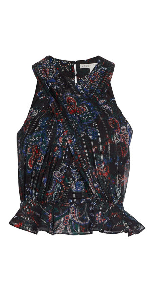 Veronica Beard - Women's Kailani Metallic Top