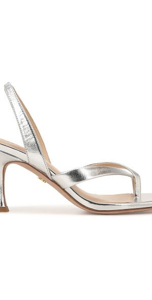 Veronica Beard - Women's Merrit Metallic Leather Sandals