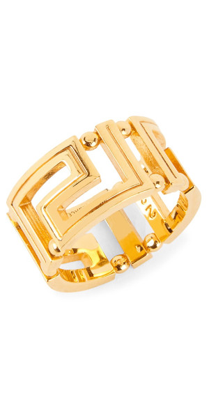 Versace - Women's Goldtone Greca Ring