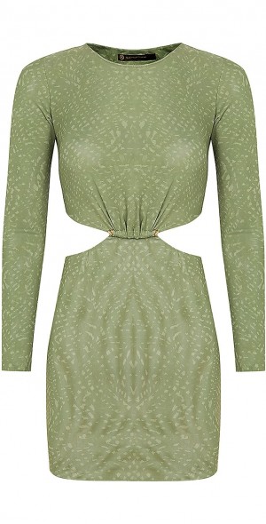 ViX by Paula Hermanny - Women's Gaia Naya Geometric Cut-Out Minidress