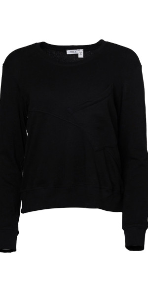 Wilt - Women's Long-Sleeve Seamed Pocket Sweatshirt