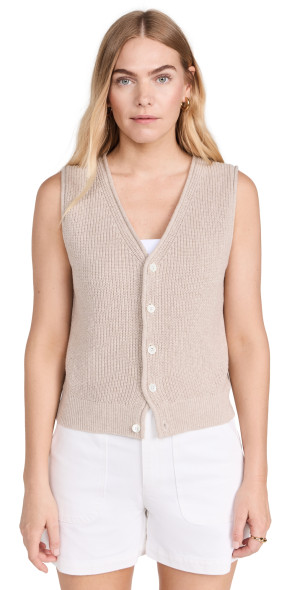 Alex Mill - Eldridge Sweater Vest Oatmeal S