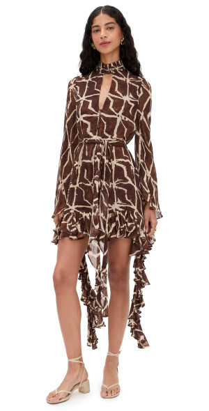 ALEXIS - Amalia Dress Sable M