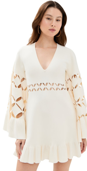 ALEXIS - Linden Mini Dress Off White XL