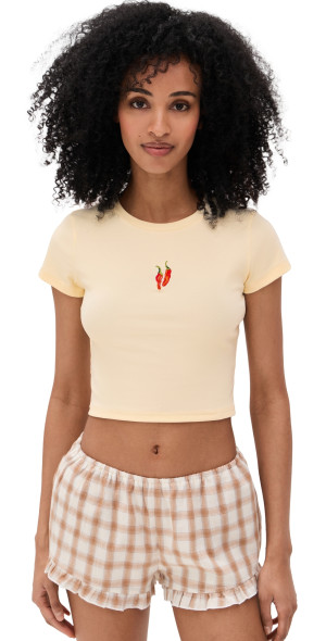 Bailey Rose - Pepper Tee Custard M