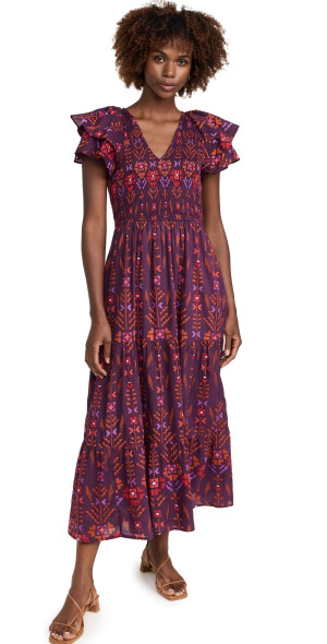 Banjanan - Ira Dress Cinnamon S