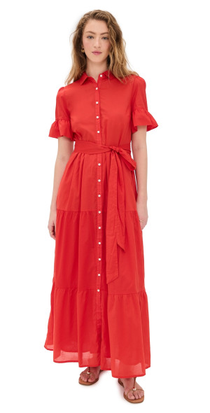 Birds of Paradis - Martine Dress Tomato S